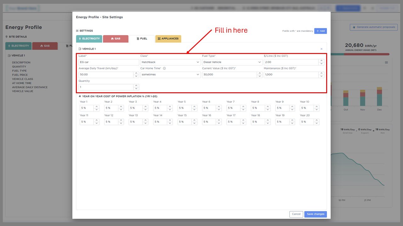 Customer Energy Profile (Overview)